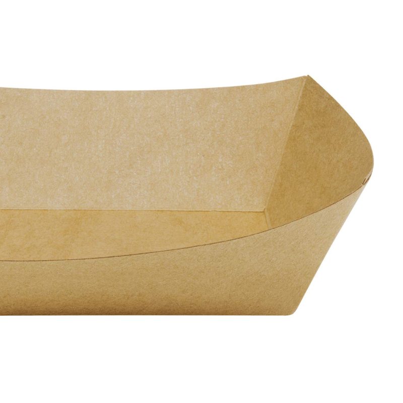 Kraft Paper Food Tray, 2 lb_Kraft (FP-FT200K) – Bento Box & More